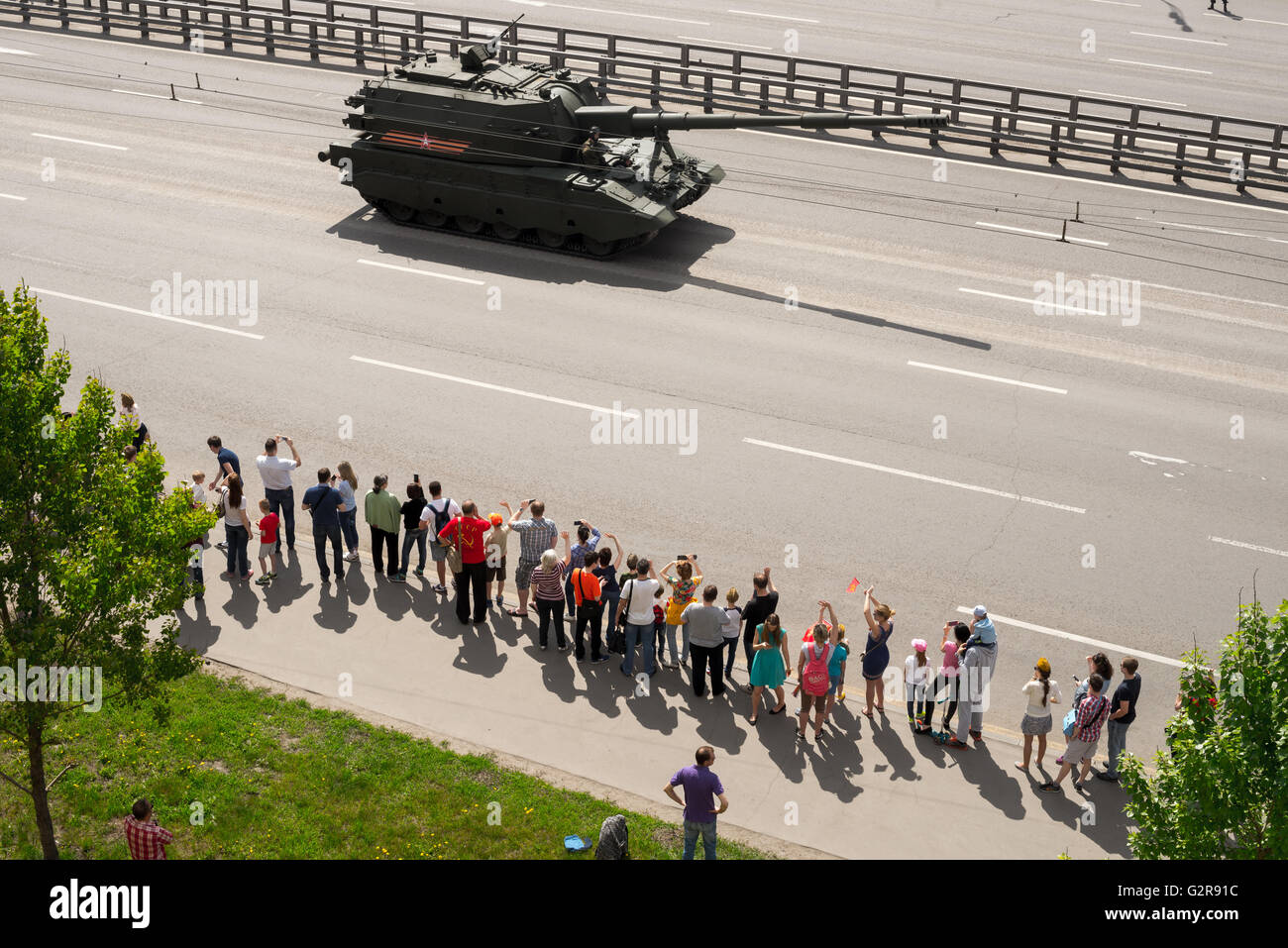 May day parade moscow hi-res stock photography and images - Alamy