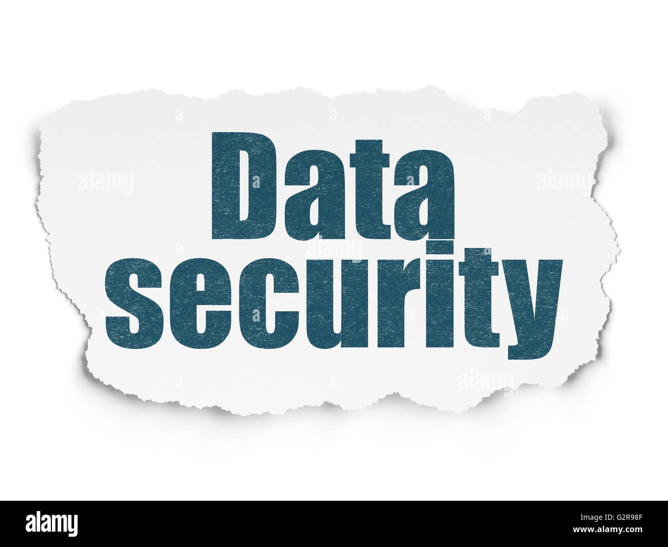 Security concept: Data Security on Torn Paper background Stock Photo ...