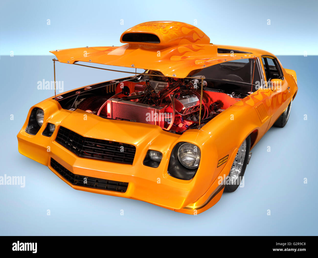 Custom Car Orange Stock Photos & Custom Car Orange Stock Images - Alamy