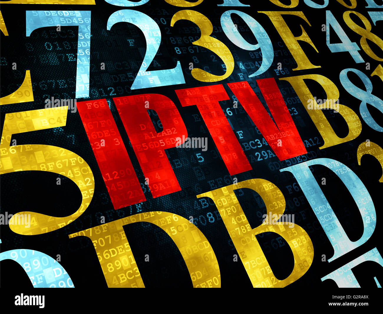 Web design concept: IPTV on Digital background Stock Photo - Alamy Web design concept: IPTV on Digital background Stock Photo - Alamy