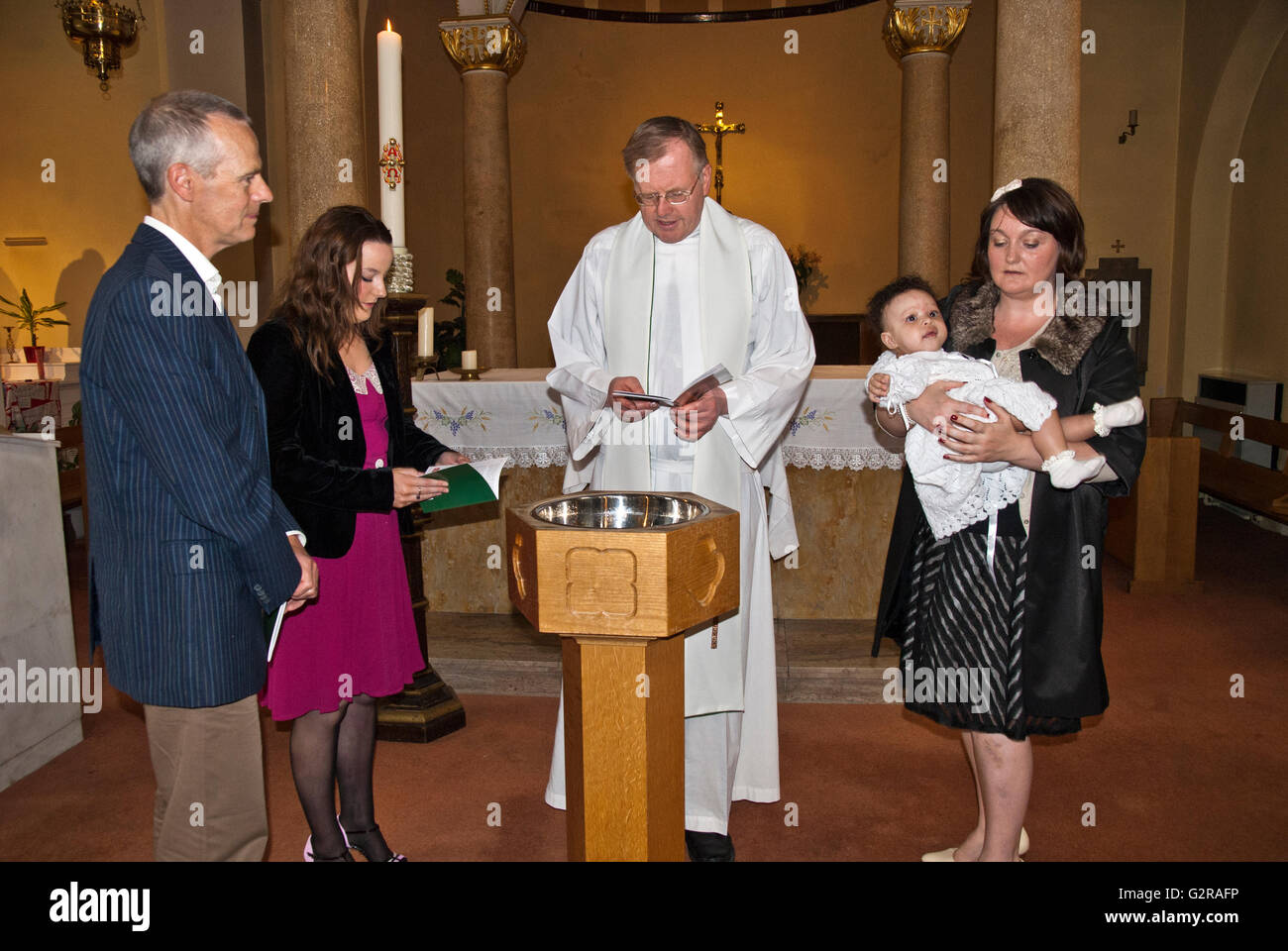 Christening In Church