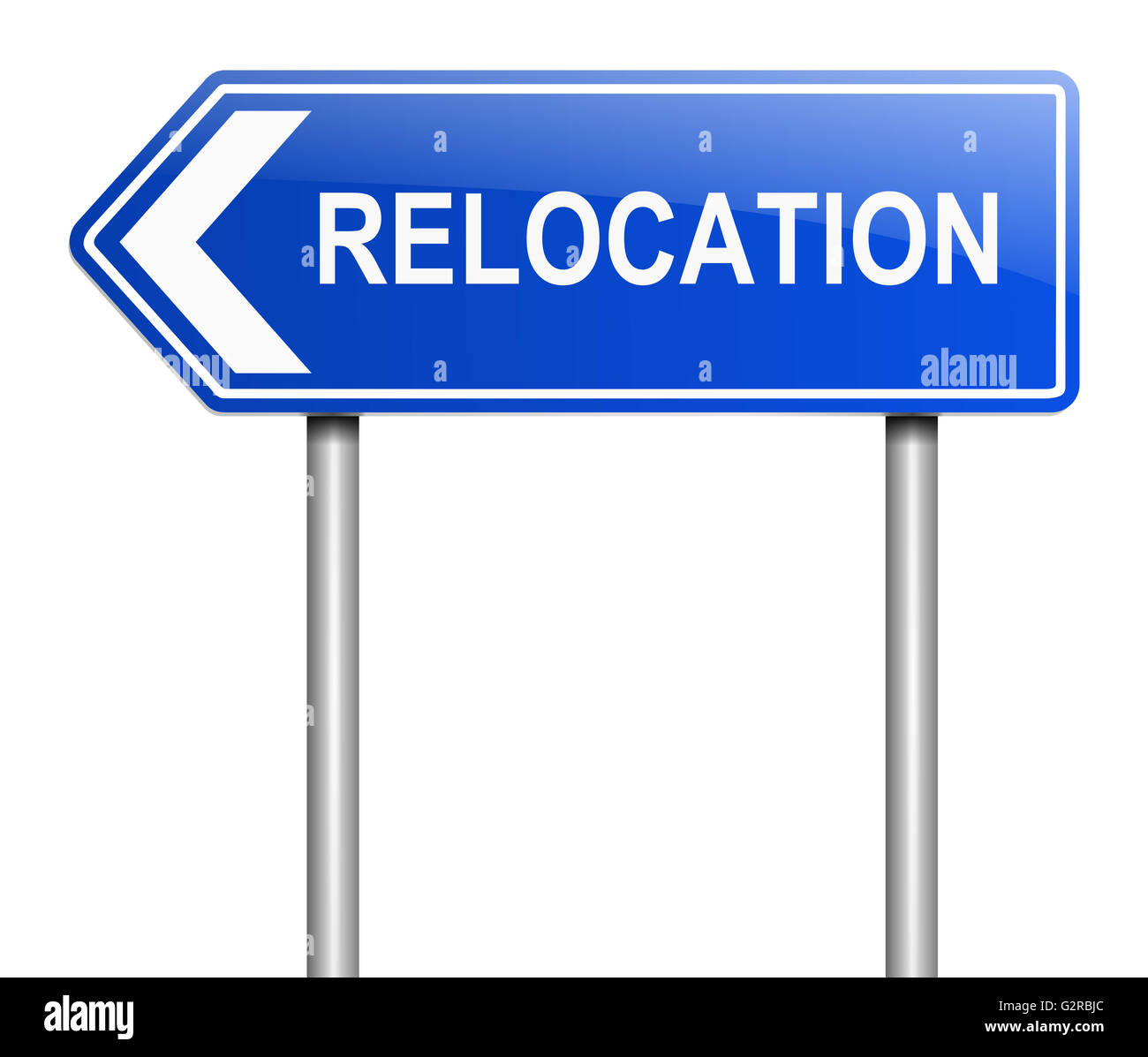Relocate word Cut Out Stock Images & Pictures - Alamy