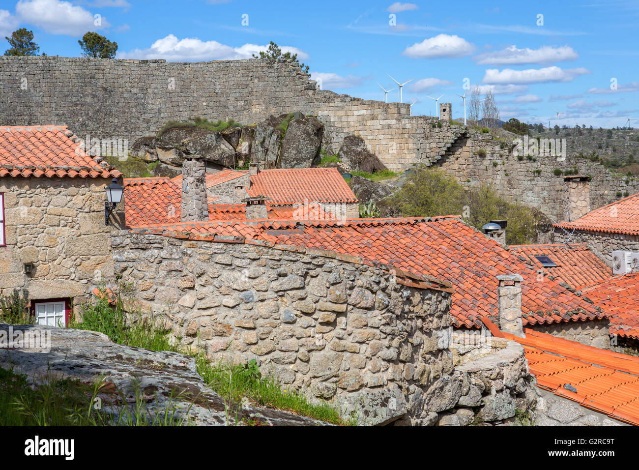 Historical village of Sortelha, Portugal Stock Photo - Alamy