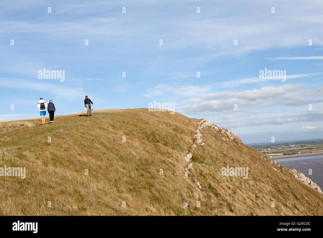 Brean Down, Somerset England Stock Photo - Alamy