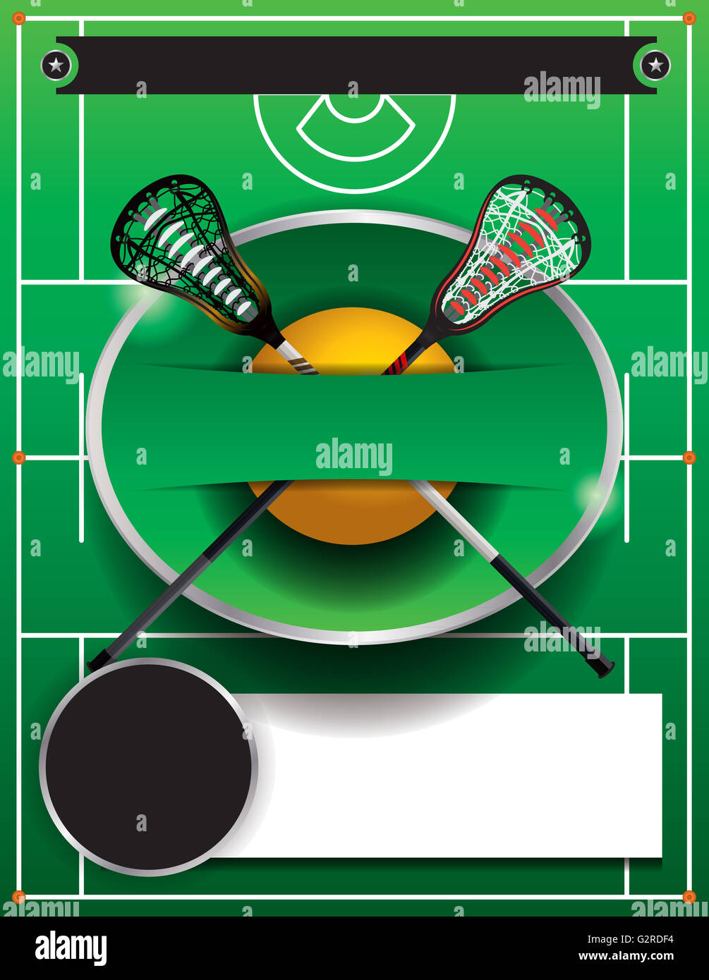 A flyer template for a lacrosse event Stock Photo - Alamy