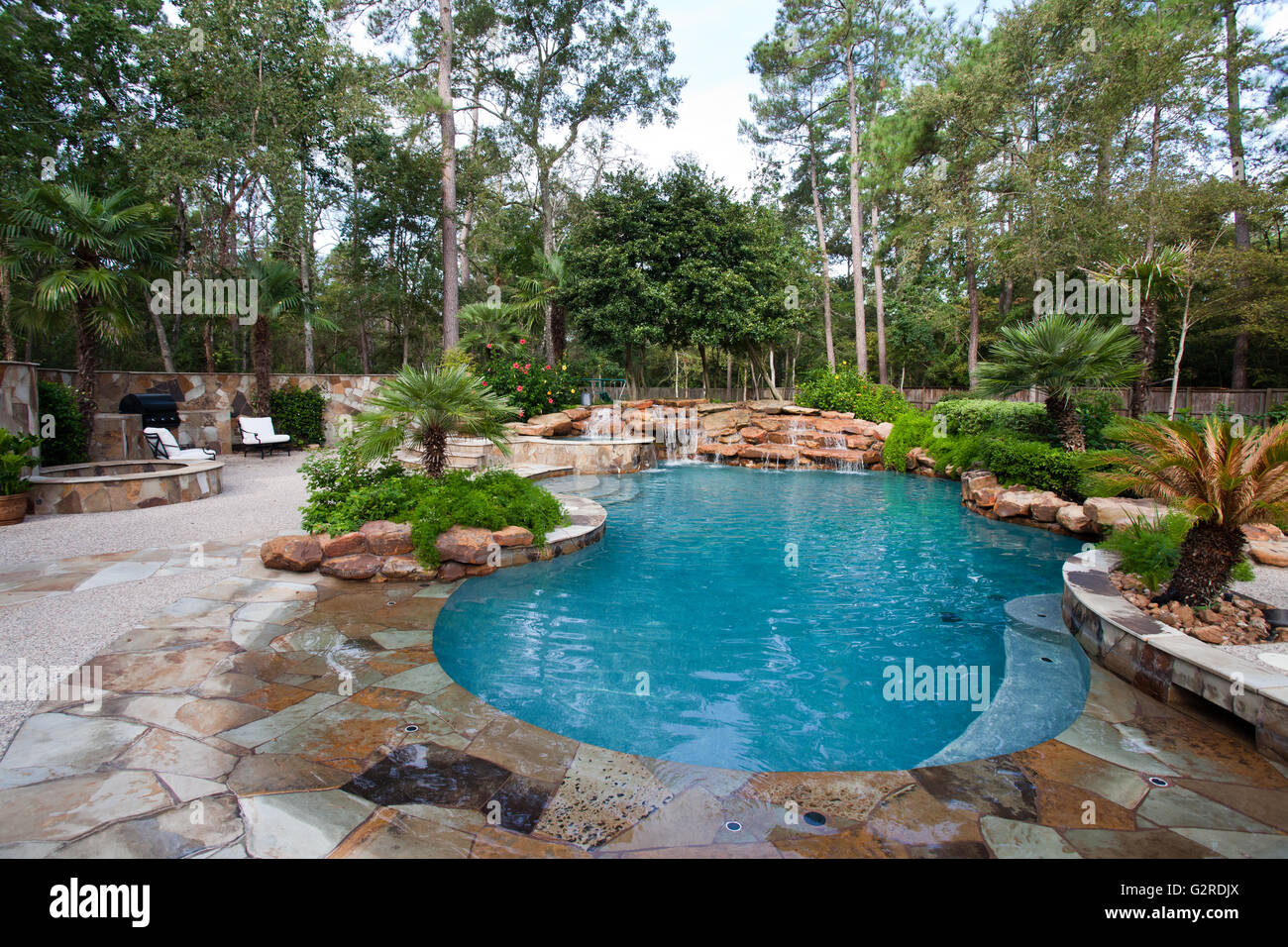 Photograph of a Private Home in the United States Stock Photo - Alamy