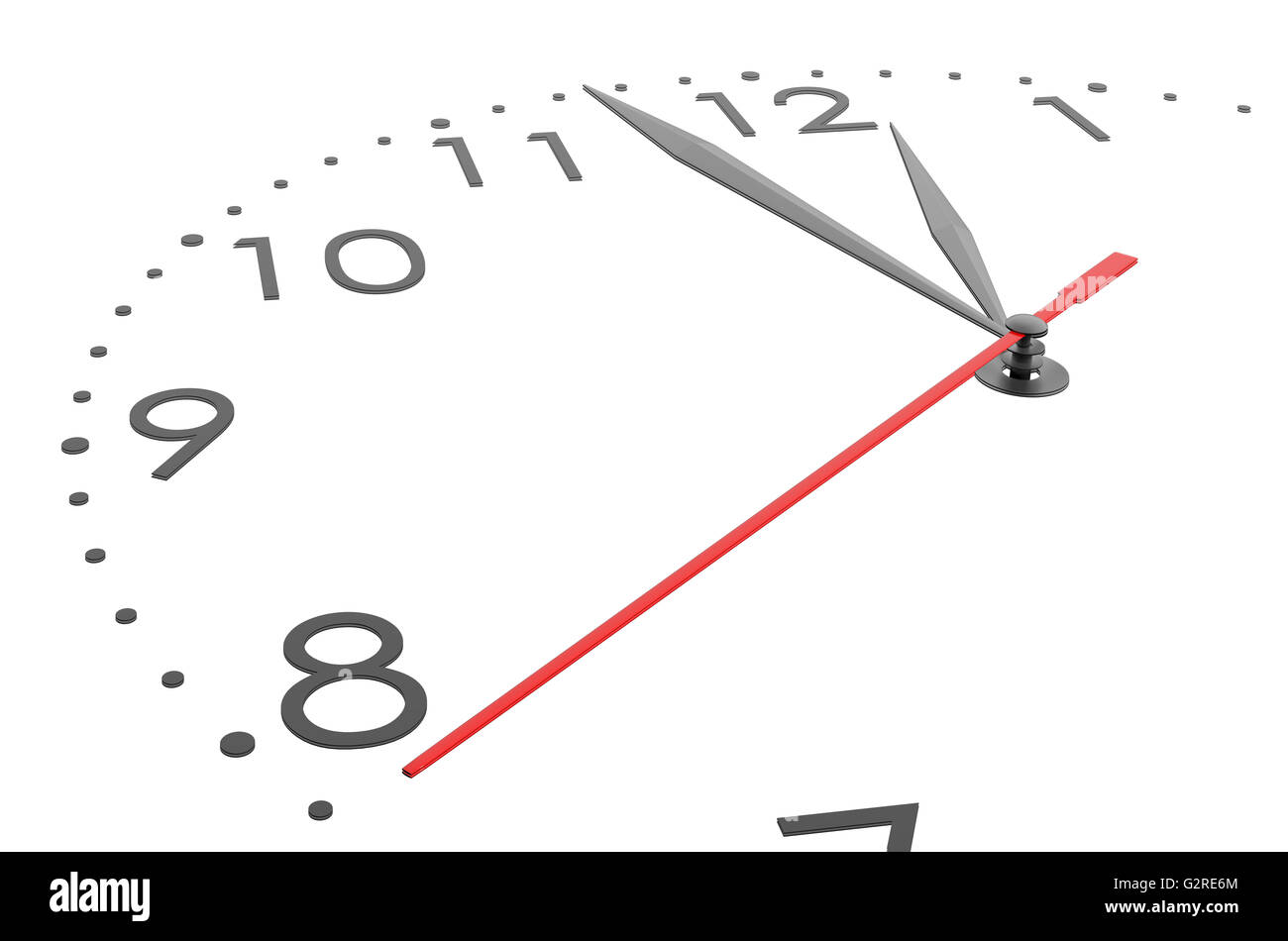 Very close details of big watch Stock Photo - Alamy