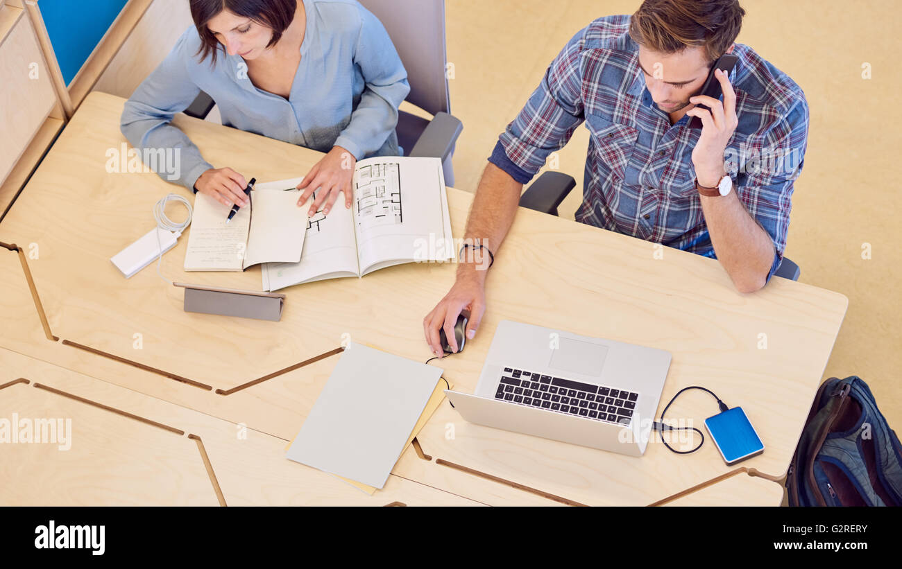 Overhead shot students hi-res stock photography and images - Alamy