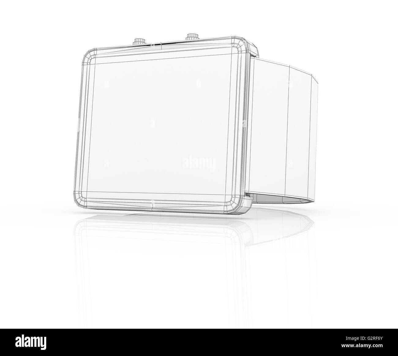 Smart watch prototype, template for design Stock Photo - Alamy