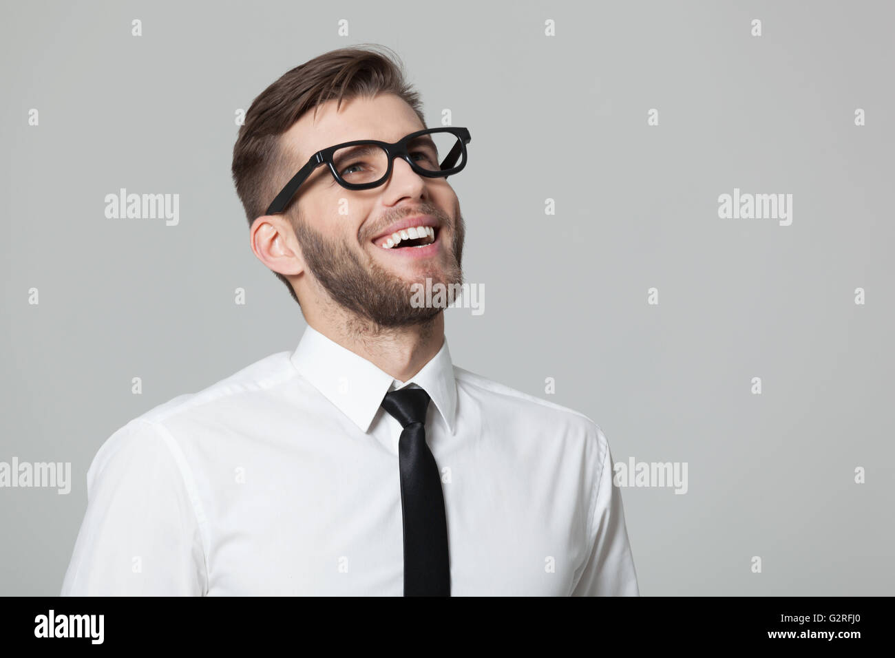 I am young and successful! Studio portrait of handsome young ...