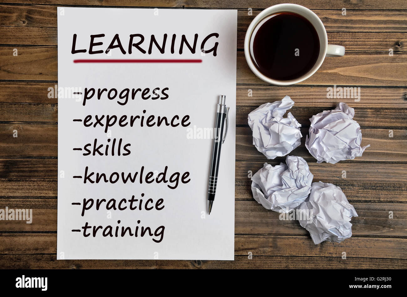 Work skill learning hi-res stock photography and images - Alamy