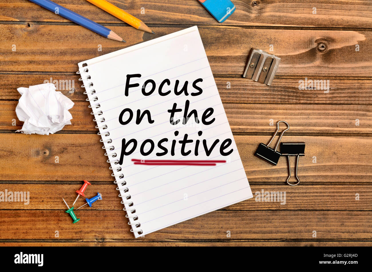 Focus on the positive hi-res stock photography and images - Alamy