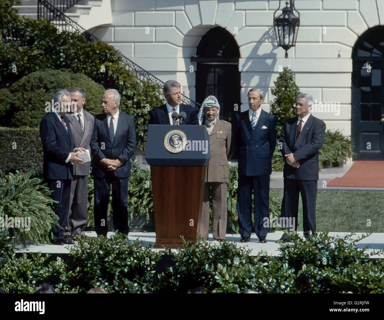 Washington, DC., USA,13th September, 1993 The Signing of the ...