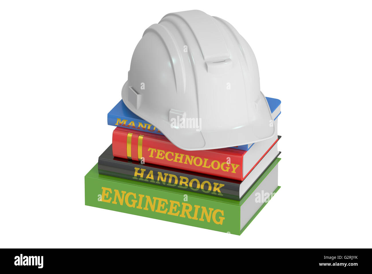 Engineering concept, 3D rendering isolated on white background Stock ...