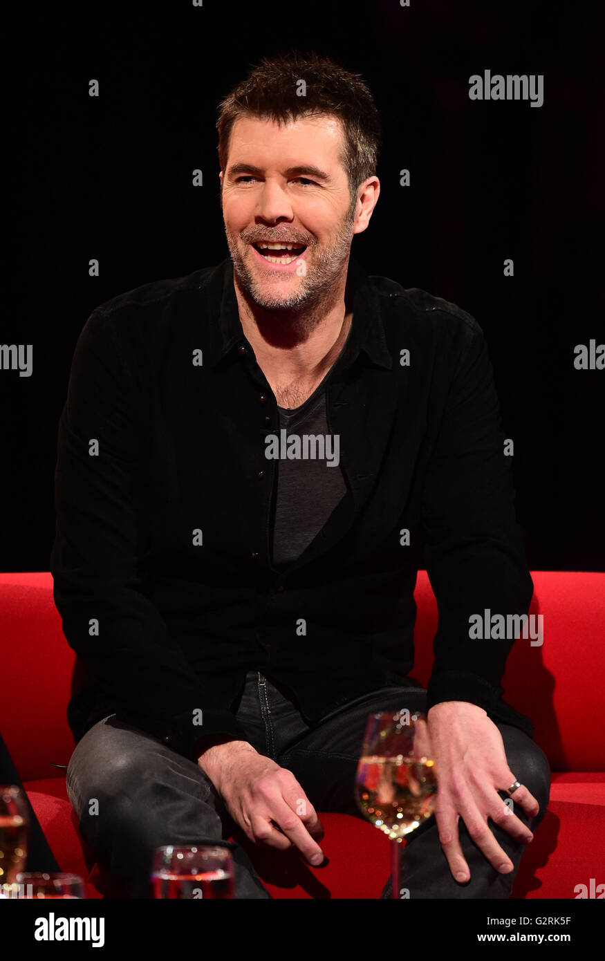 Rhod Gilbert during the filming of the Graham Norton Show at the London ...