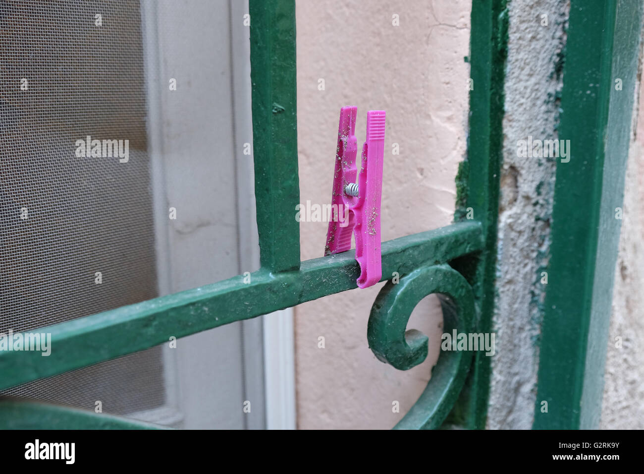 Pink peg hi-res stock photography and images - Alamy