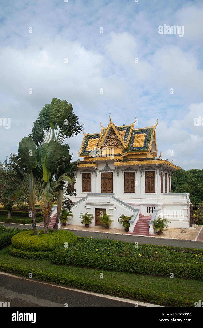The Royal rest house in the grounds of the Royal Palace, Phnom Penh ...
