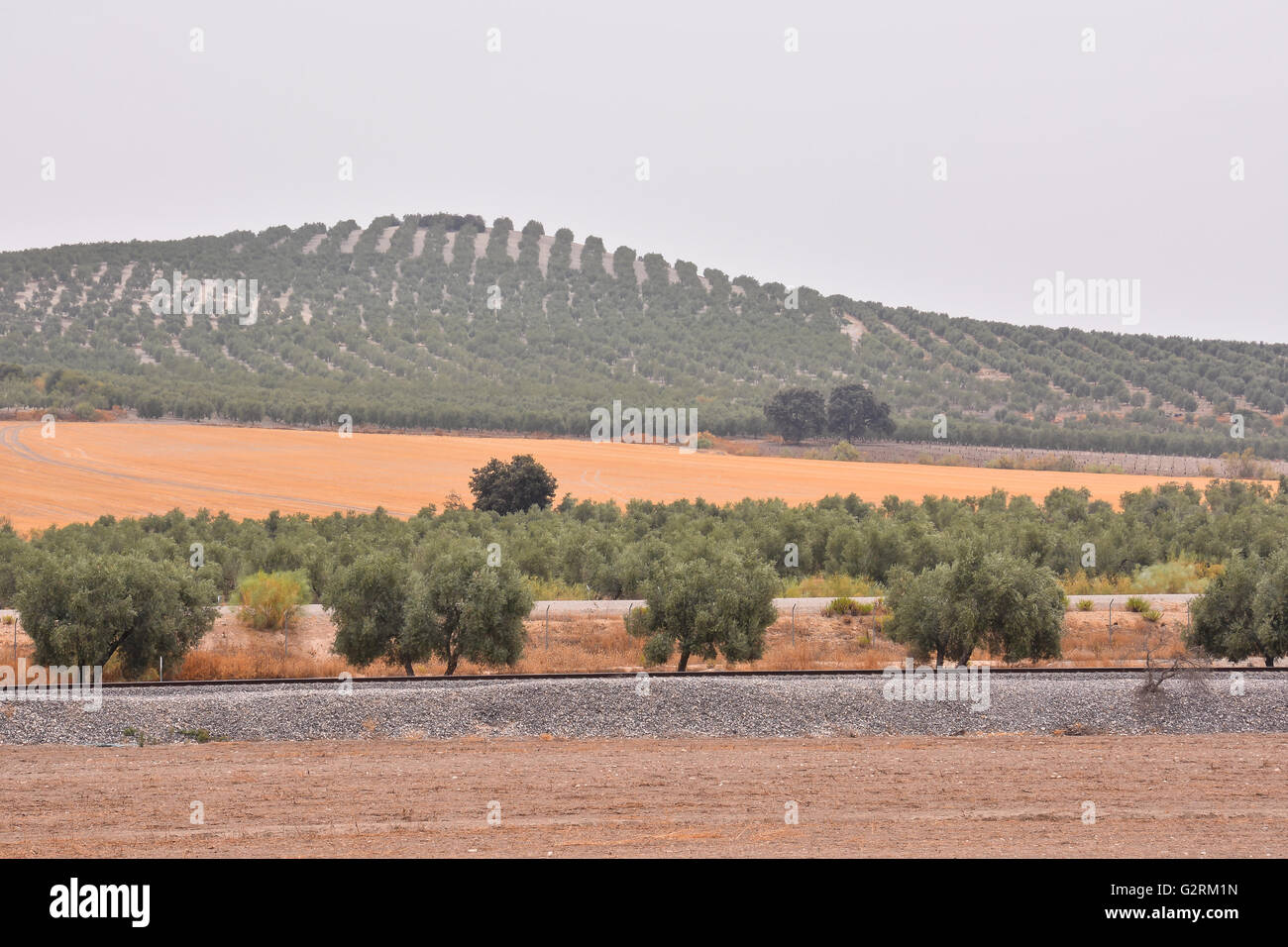 Photo PIcture of a Beautiful Landscape in South Spain Stock Photo - Alamy