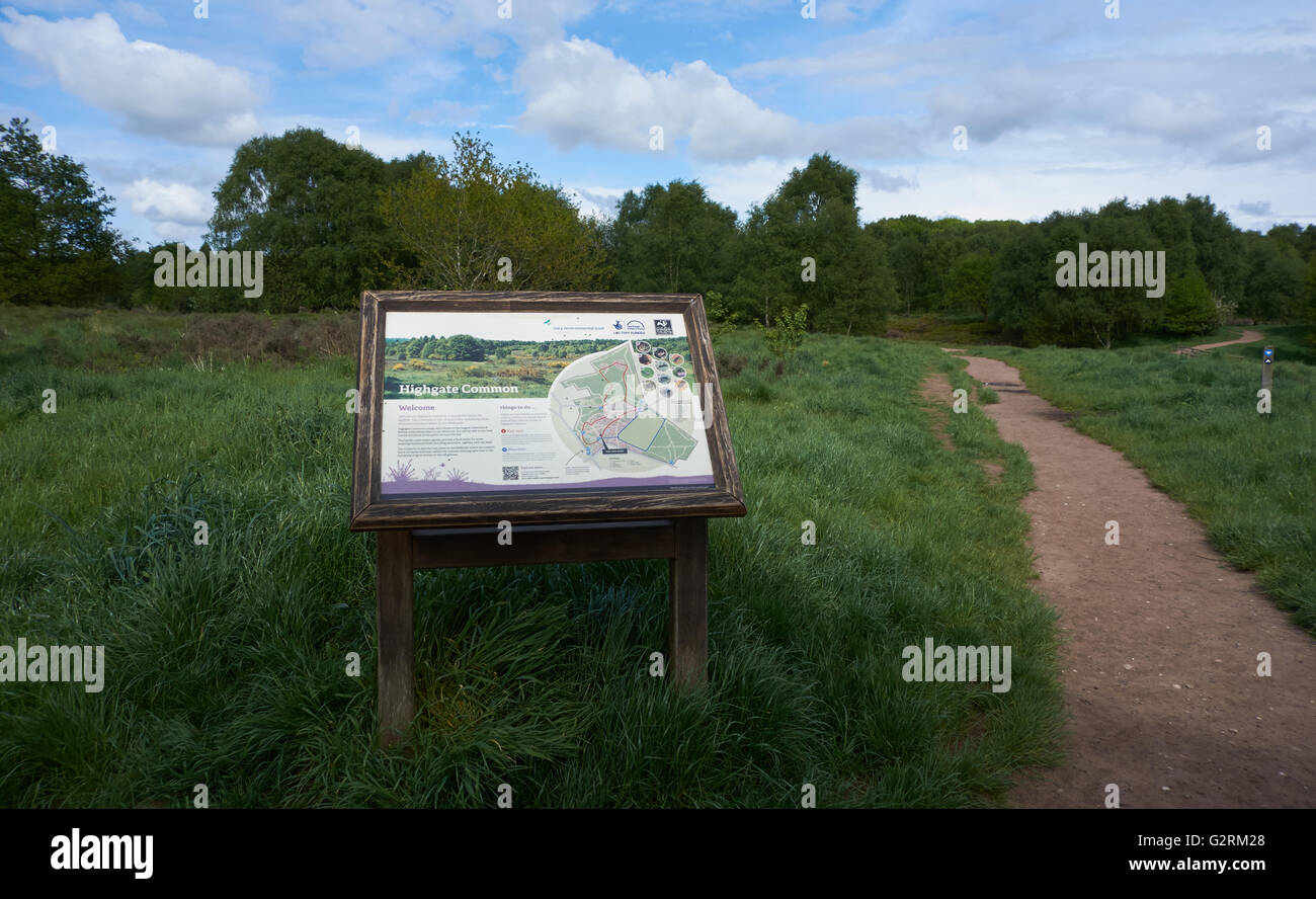 Highgate common hi-res stock photography and images - Alamy