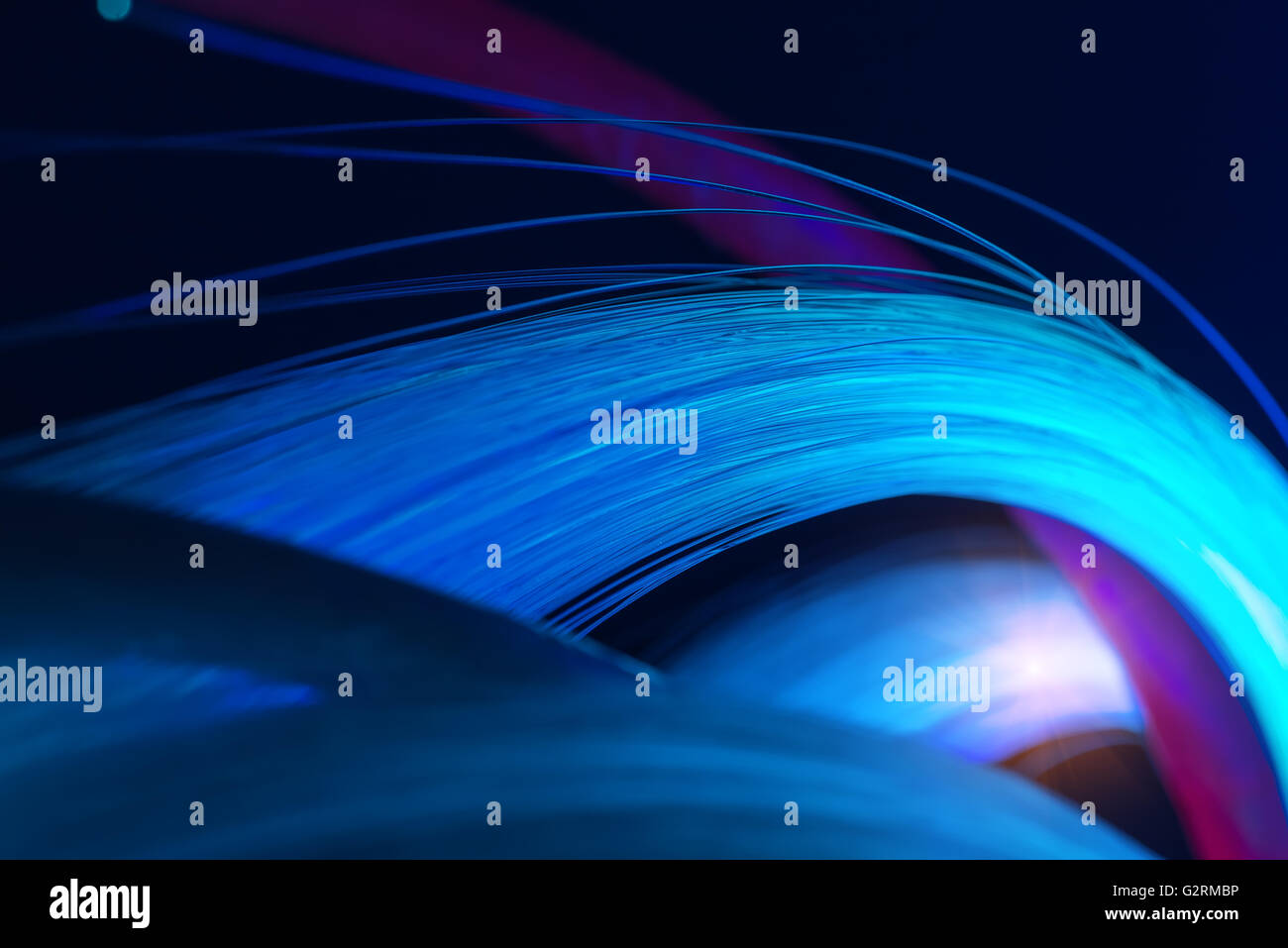 Internet technology fiber optic background Stock Photo - Alamy