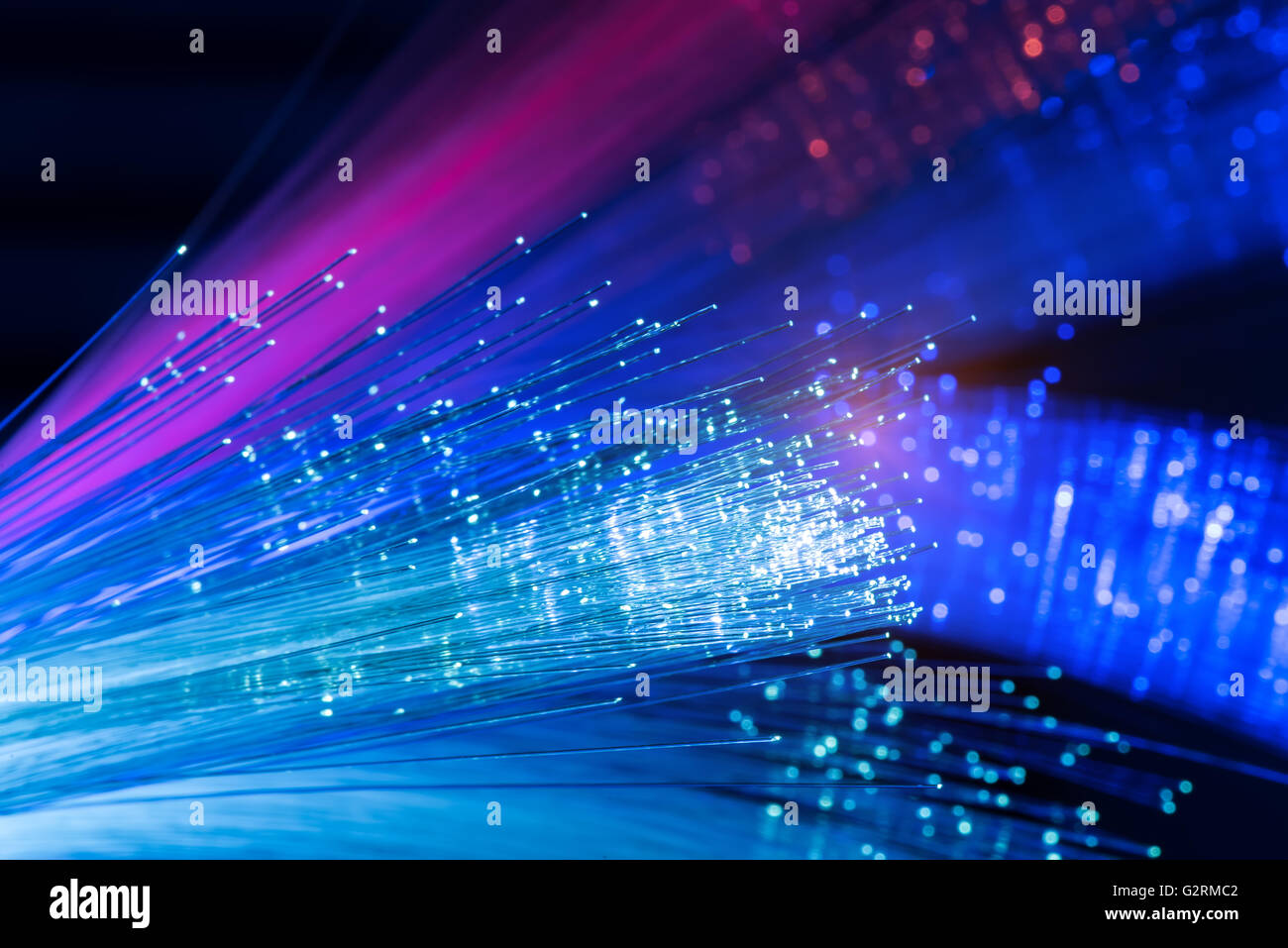 Internet technology fiber optic background Stock Photo - Alamy