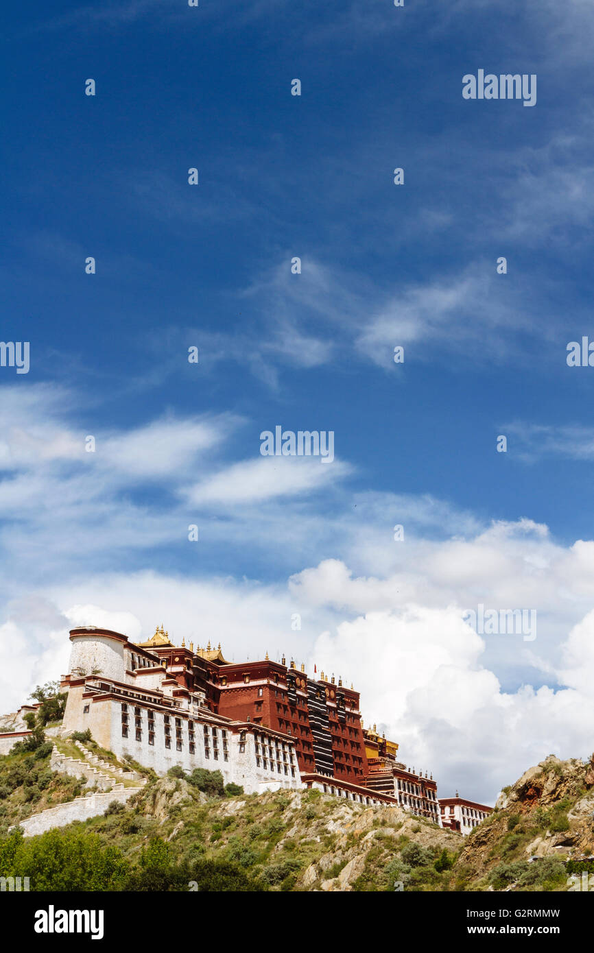 The symbol building of lhasa hi-res stock photography and images - Alamy
