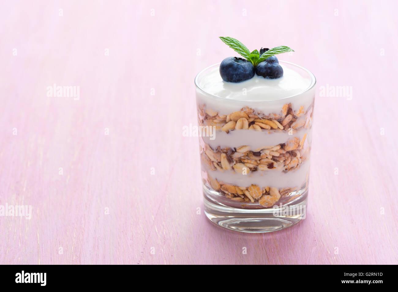 Yoghurt and a glass of milk hi-res stock photography and images - Alamy