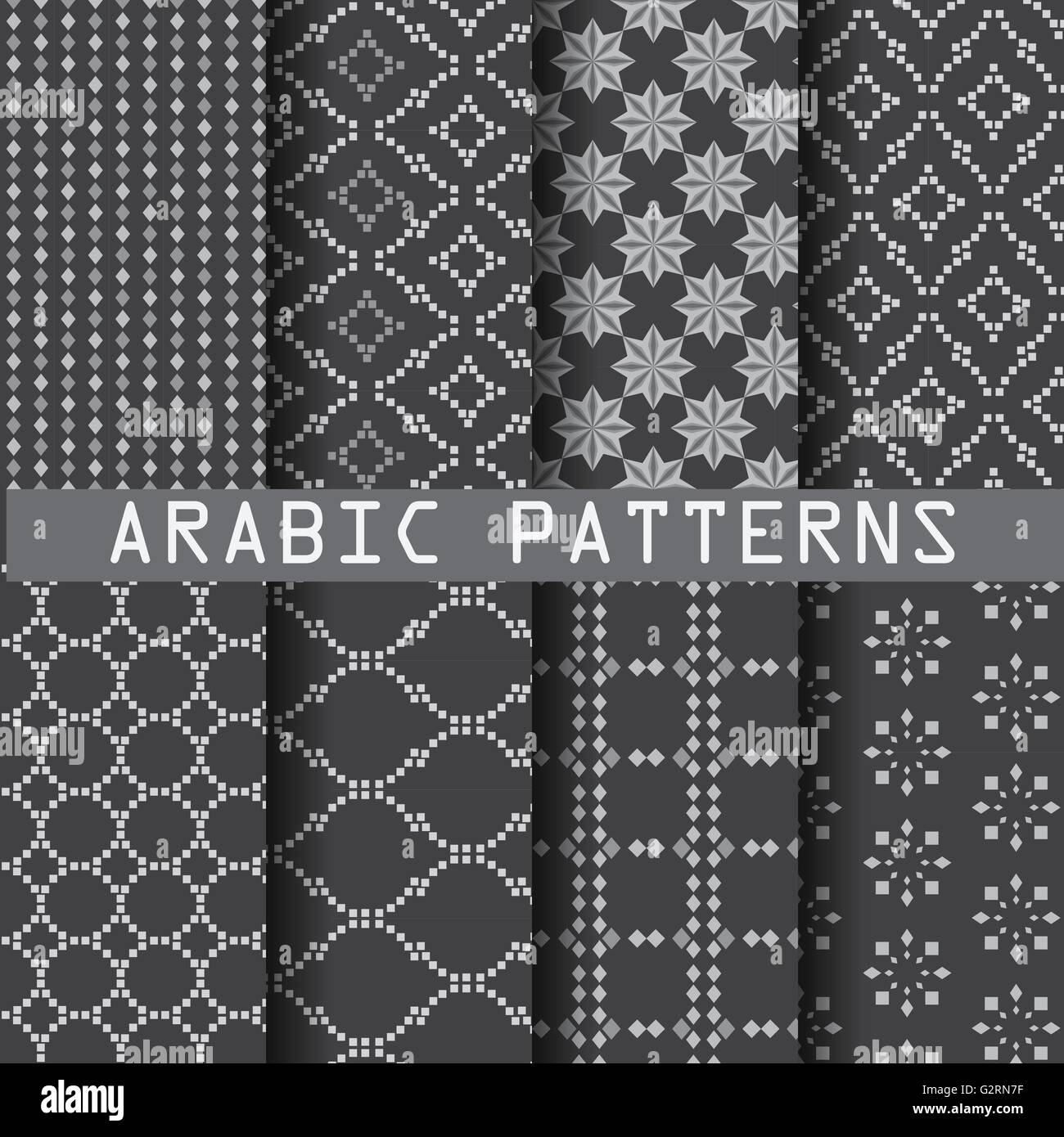 pattern set,Endless texture can be used for wallpaper, pattern fills ...