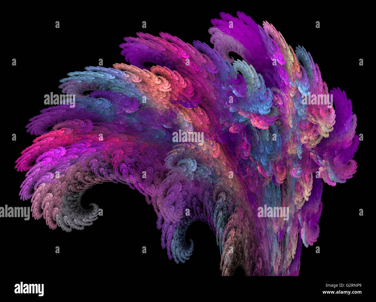 Plume Of Feathers Stock Photo - Alamy