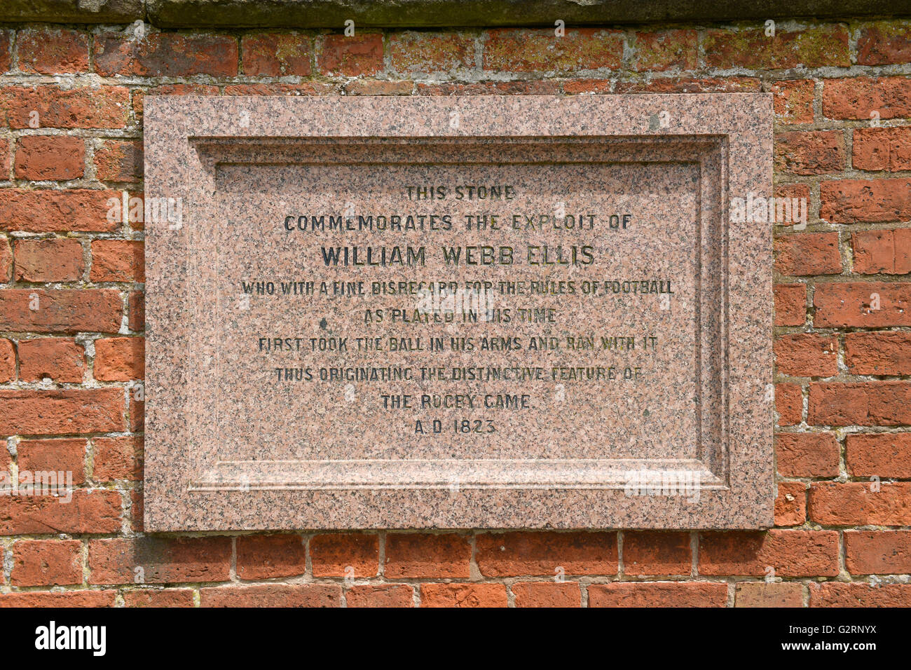 William webb ellis hi-res stock photography and images - Alamy