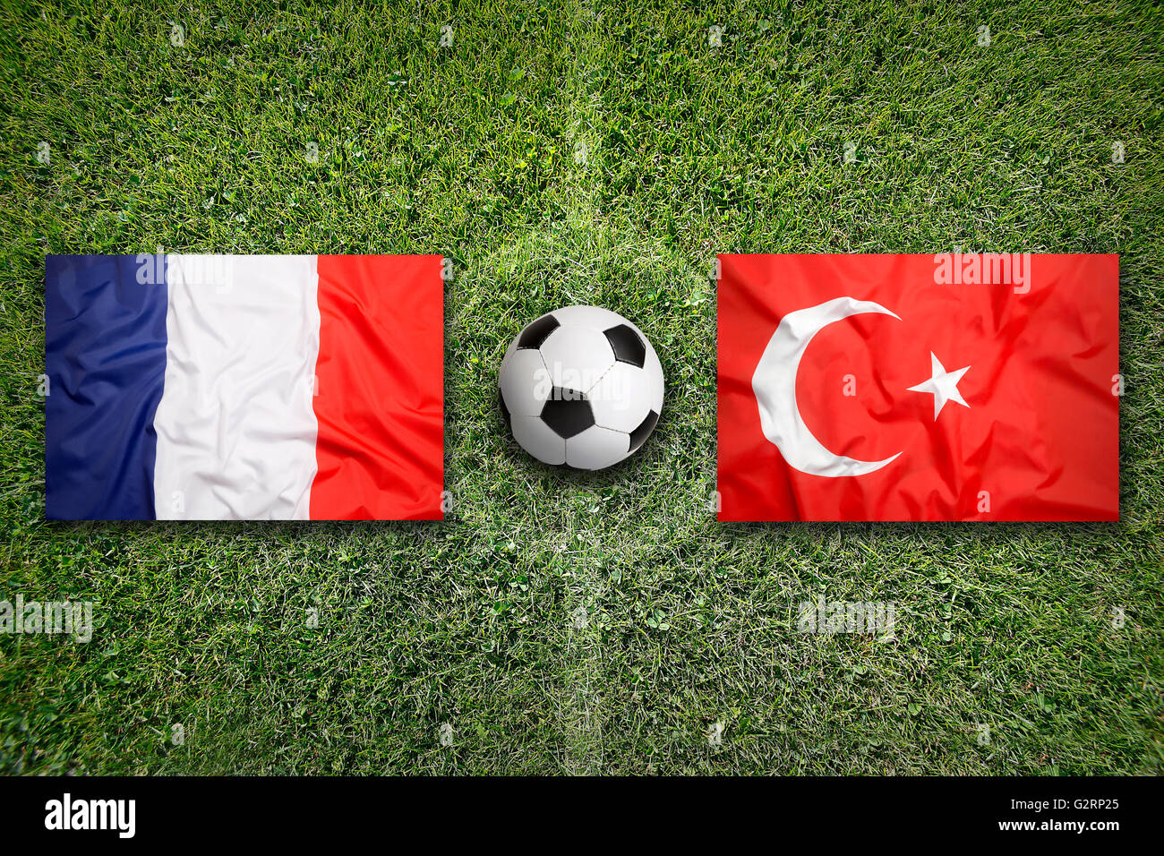 France turkey flag hi-res stock photography and images - Alamy