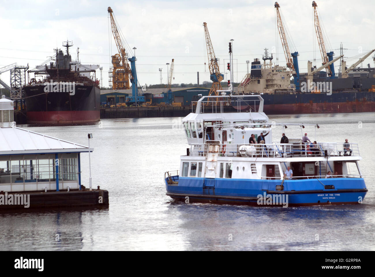 South shields ferry landing hi-res stock photography and images - Alamy
