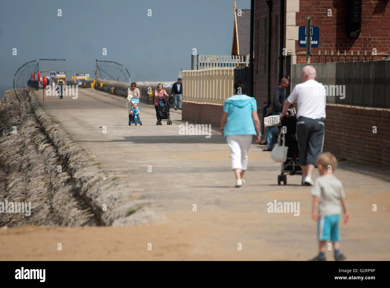 Pier, South Shields Stock Photo - Alamy
