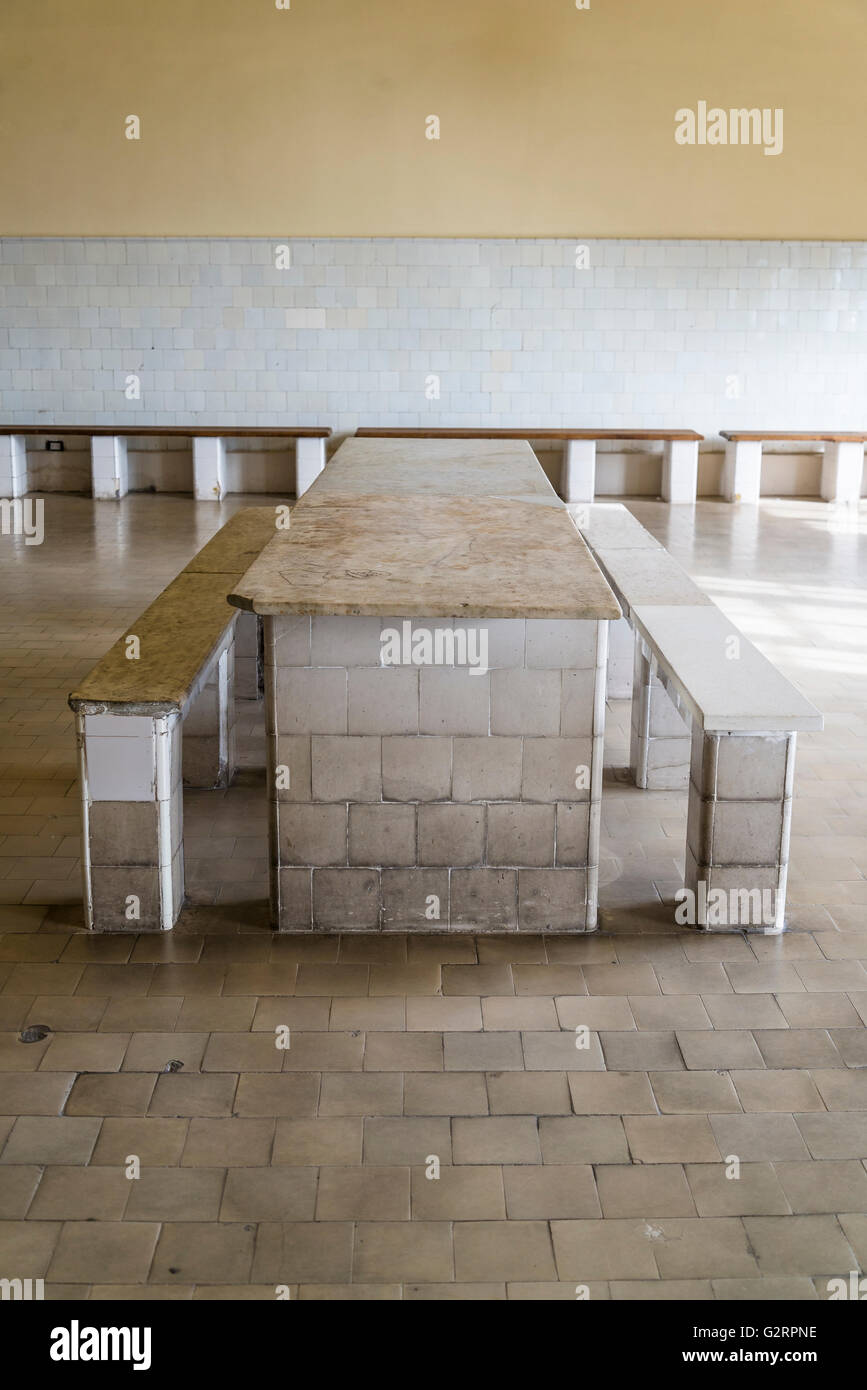 Asylum dining hall Stock Photo - Alamy