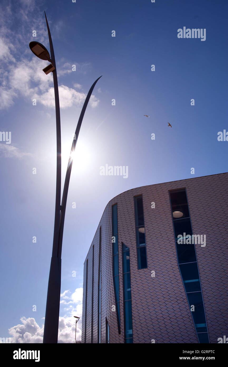 Haven Point swimming pool and leisure complex, South Shields Stock ...