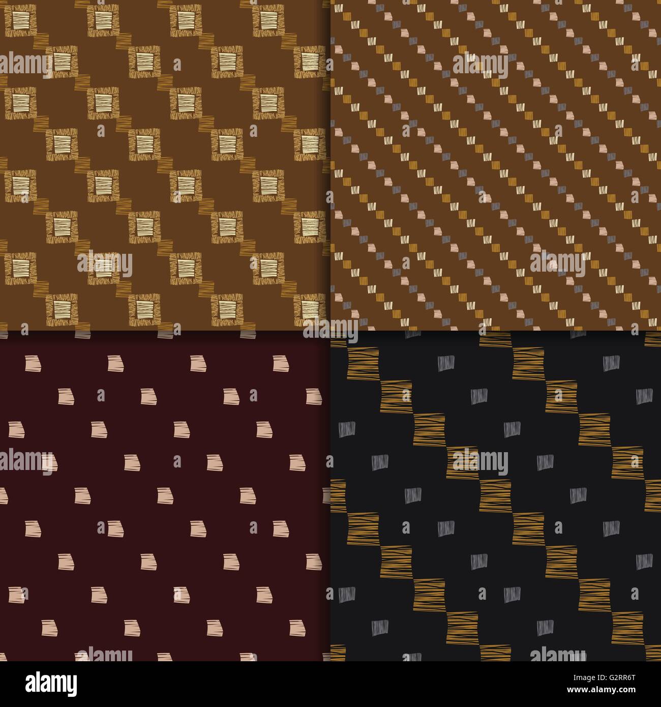 Abstract seamless patterns Stock Vector Image & Art - Alamy