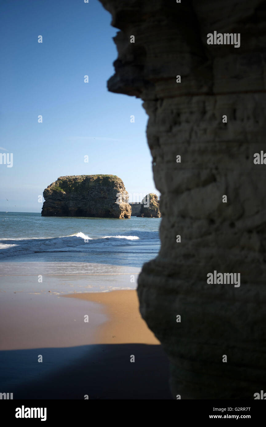 Marsden bay / The Leas, South Shields Stock Photo - Alamy