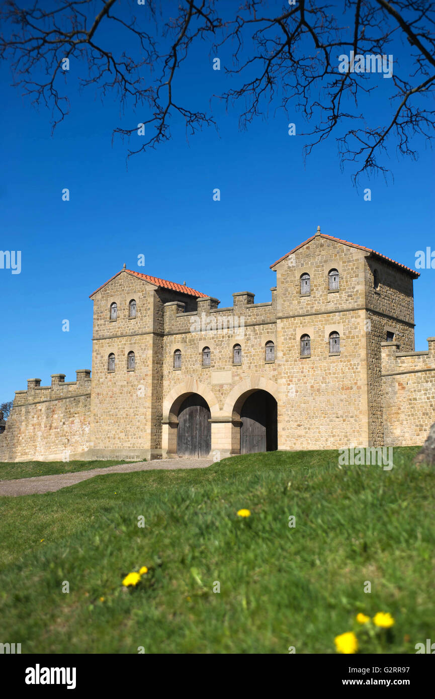 Arbeia Roman Fort, South Shields Stock Photo - Alamy
