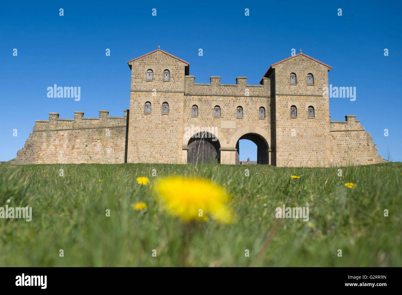 Arbeia Roman Fort, South Shields Stock Photo - Alamy