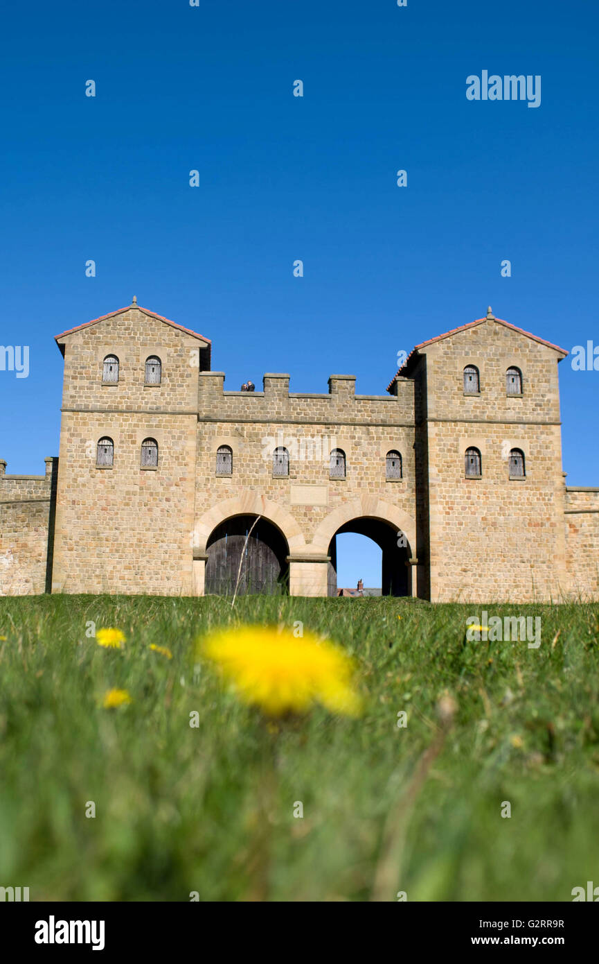 Arbeia Roman Fort, South Shields Stock Photo - Alamy