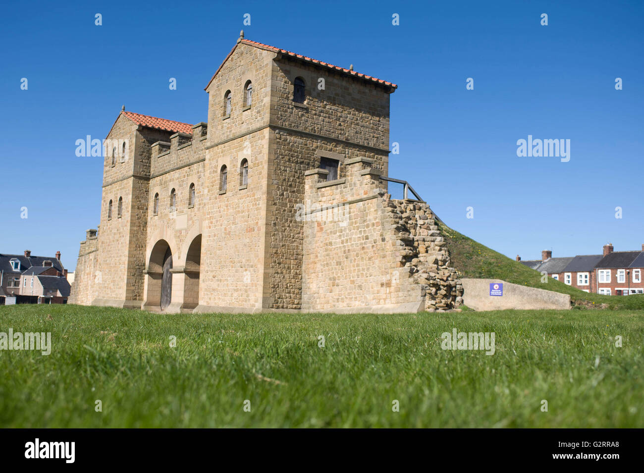 Arbeia Roman Fort, South Shields Stock Photo - Alamy