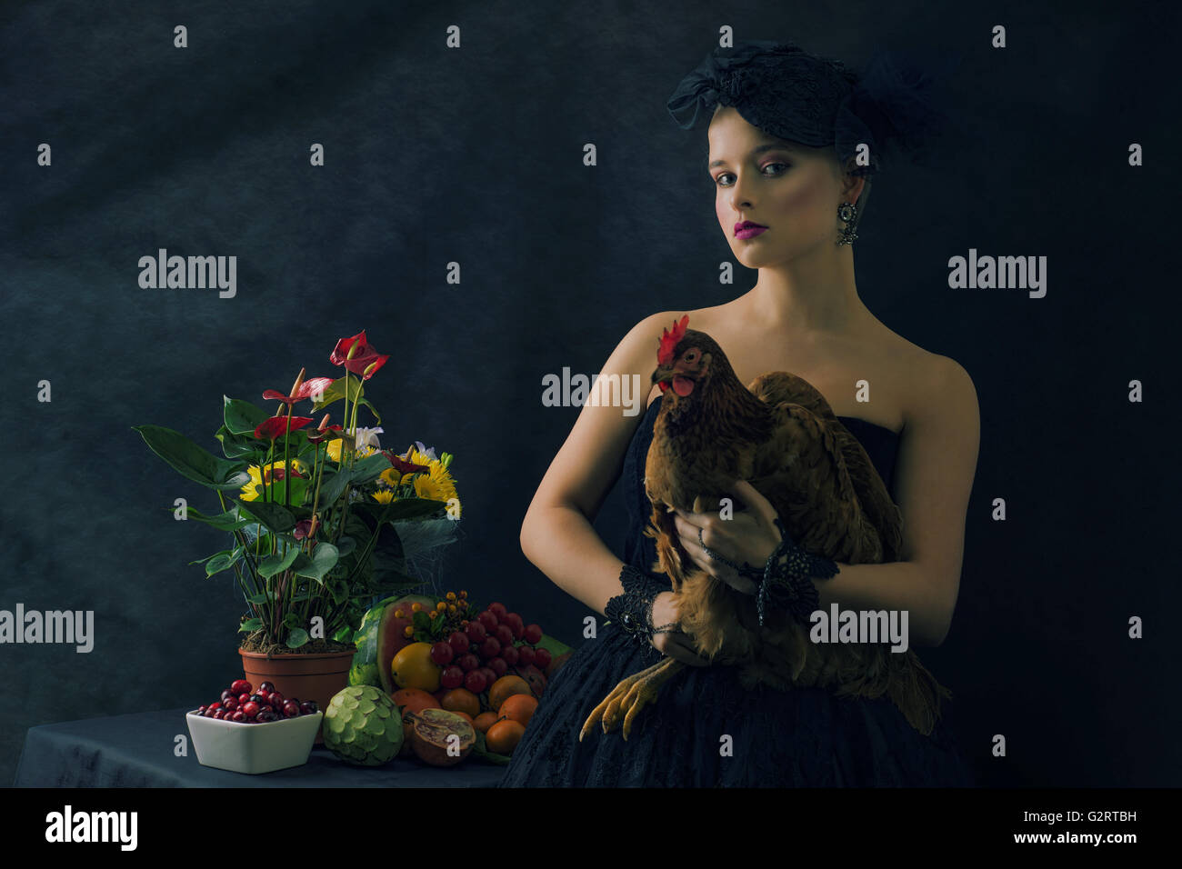 Holding model hen hi-res stock photography and images - Alamy