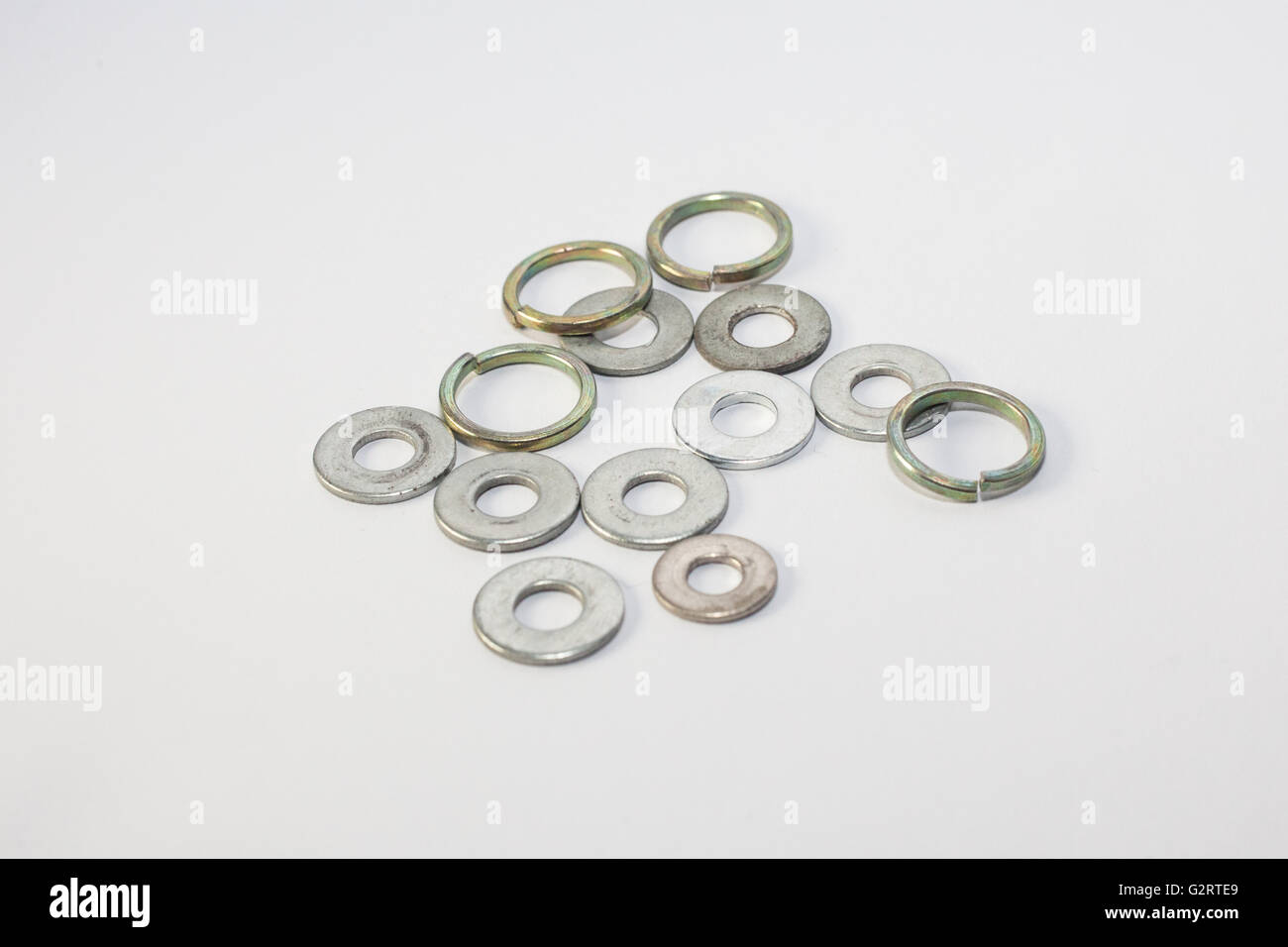 Flat Washer and Spring Washer for industry and manufacturing Stock ...