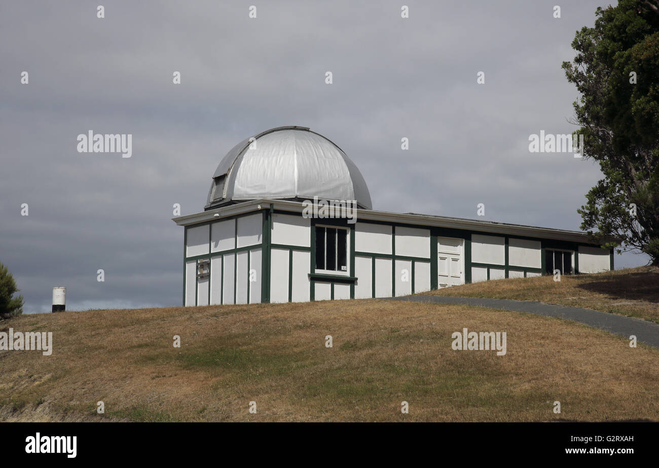 old observatory in wellington on the north island of new zealand Stock ...