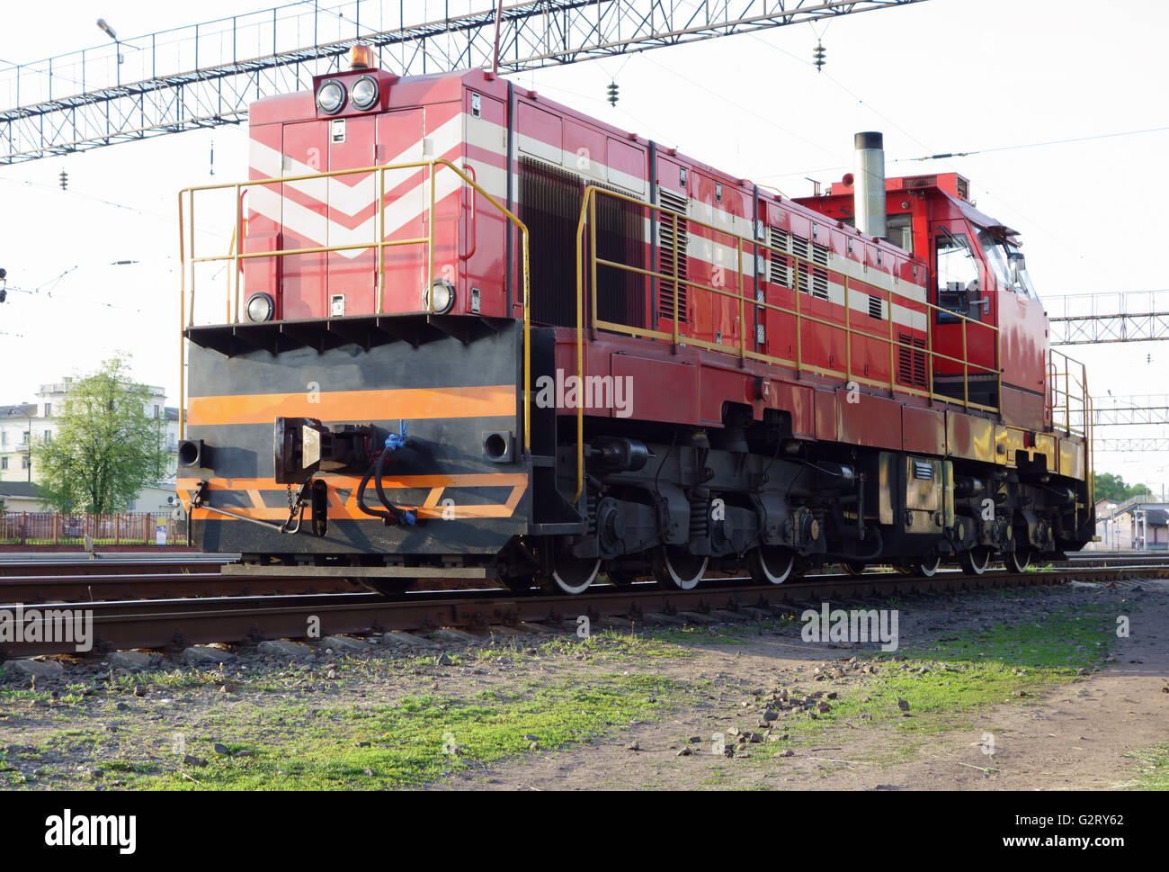 Shunting locomotive hi-res stock photography and images - Alamy