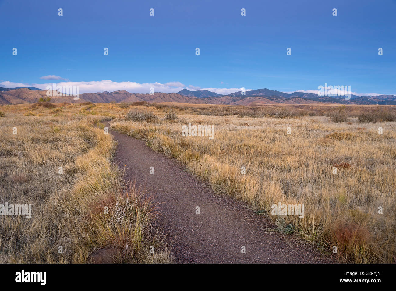 Coloarado Hiking Trail Stock Photo - Alamy
