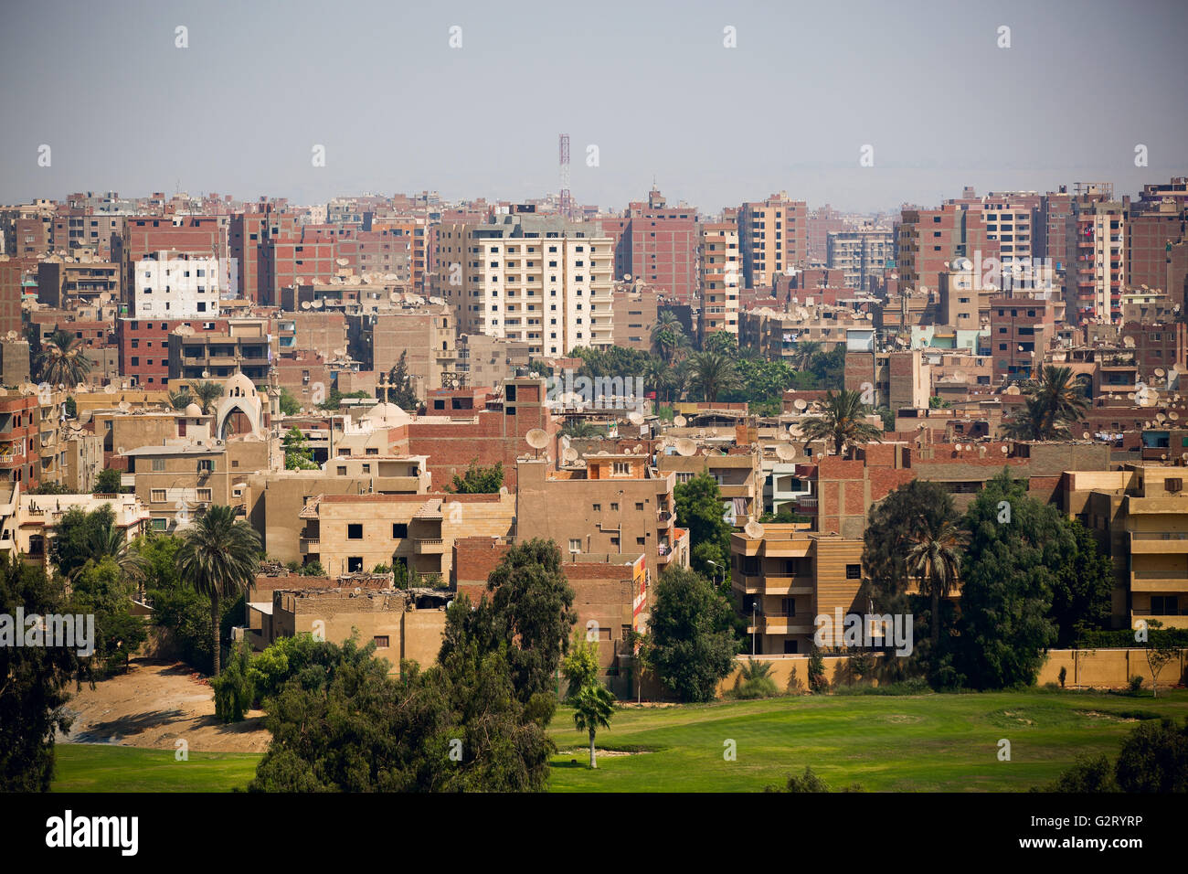 Сairo desert city. Tourism and adventure in Africa Stock Photo - Alamy