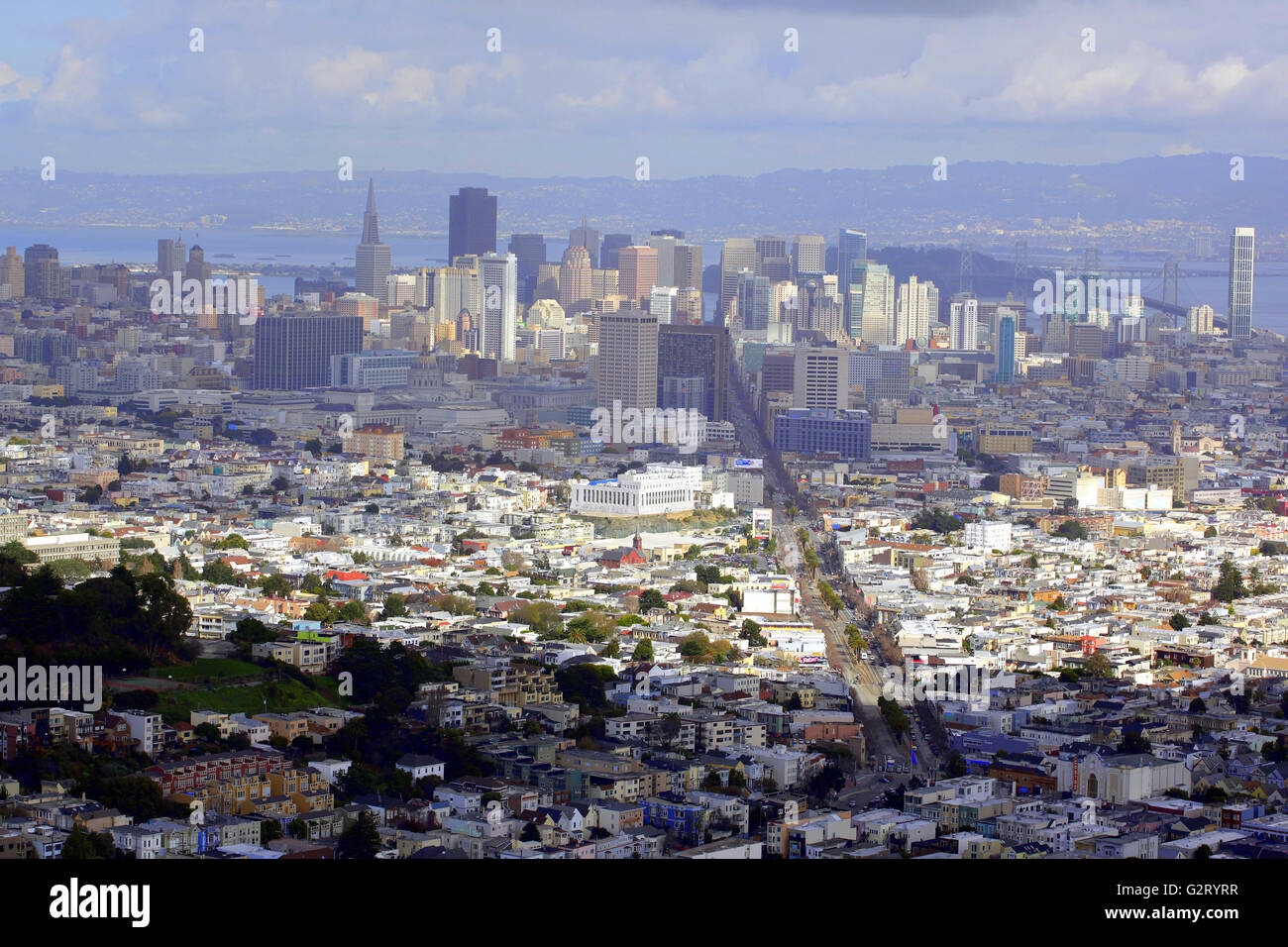 San Francisco city view Stock Photo - Alamy