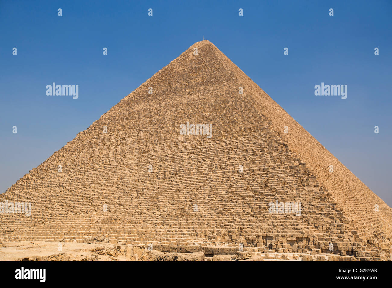pyramids of the pharaohs in Giza. Cairo, Egypt Stock Photo - Alamy