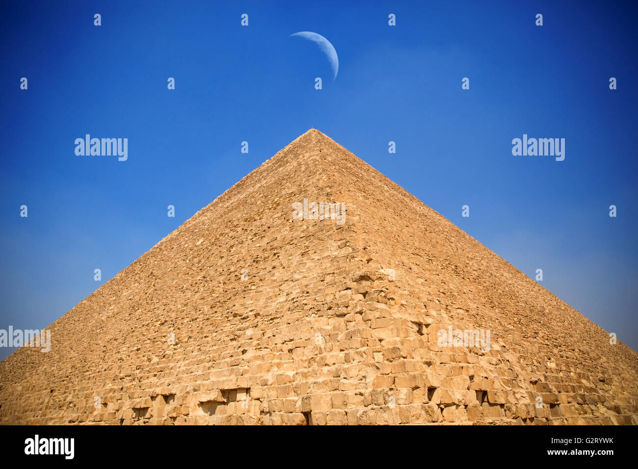 pyramids of the pharaohs in Giza. Cairo, Egypt Stock Photo - Alamy